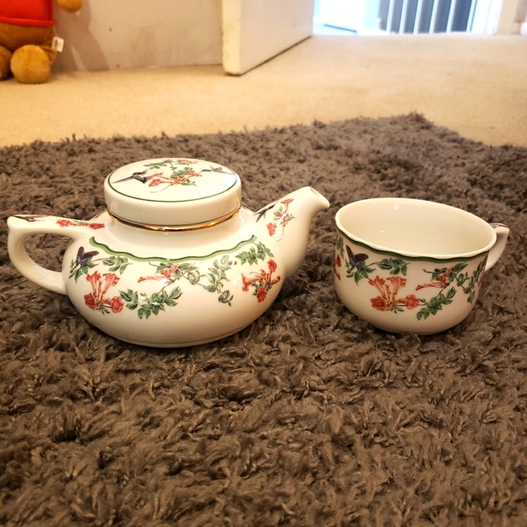 Other | National Wildlife Hummingbird Tea Set | Poshmark